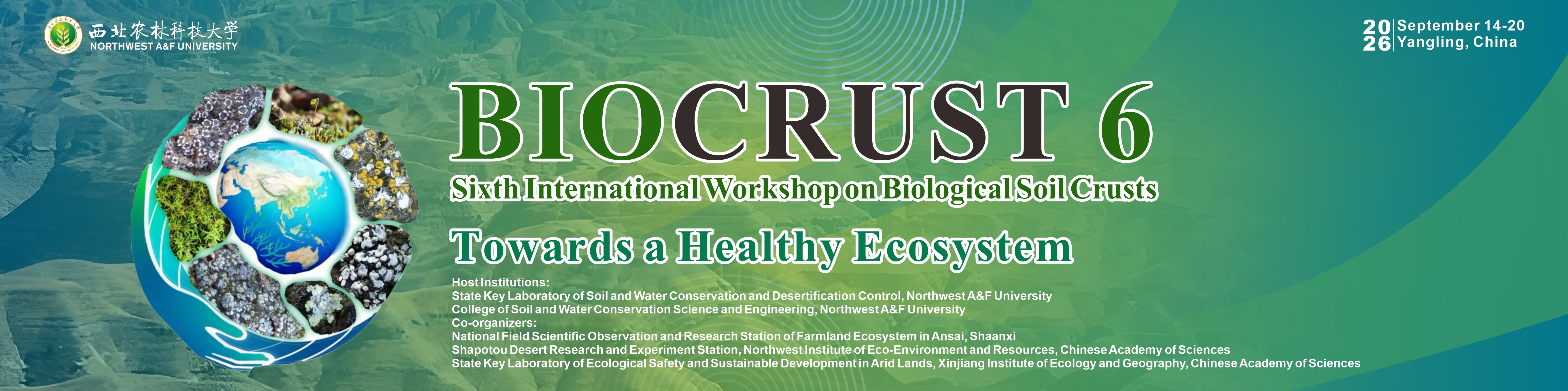 BIOCRUST 6 - 2026 6th International Workshop on Biological Soil Crusts